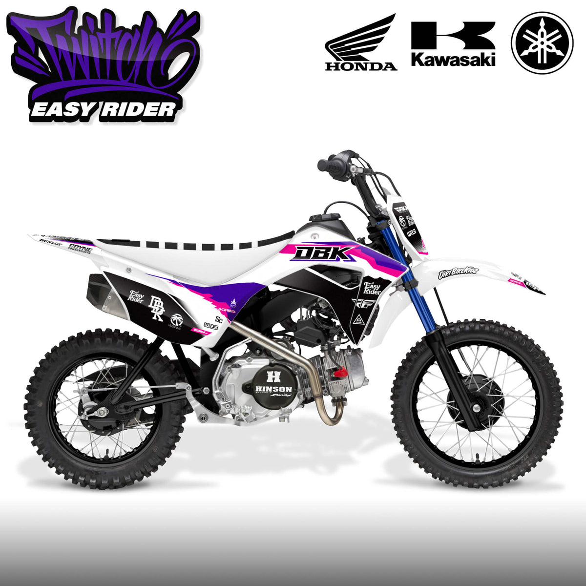 Pit Bikes | Easy Rider Retro | Twitch Replica Motocross Graphics – Dirt Bike Kidz