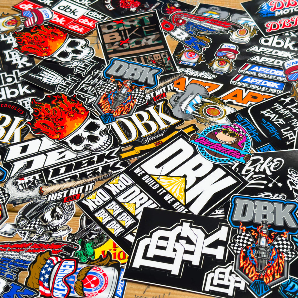 Motocross Stickers | DBK Moto | Dirt Bike Kidz Graphics