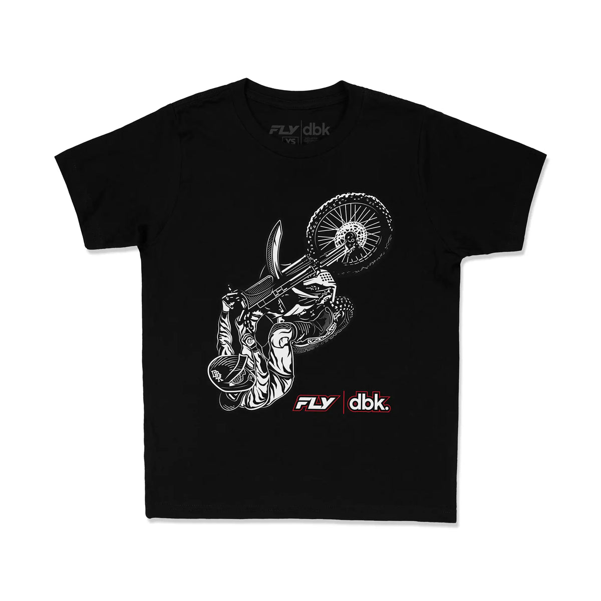 FLY x DBK | Wheelie Tee | Limited Edition Collab – Dirt Bike Kidz