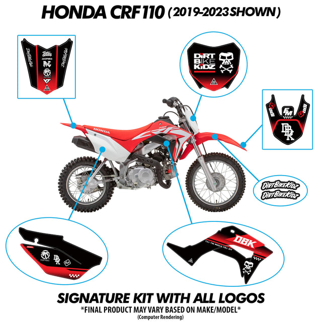 Pit Bikes | DBK Factory Kit | Replica Motocross Graphics – Dirt Bike Kidz