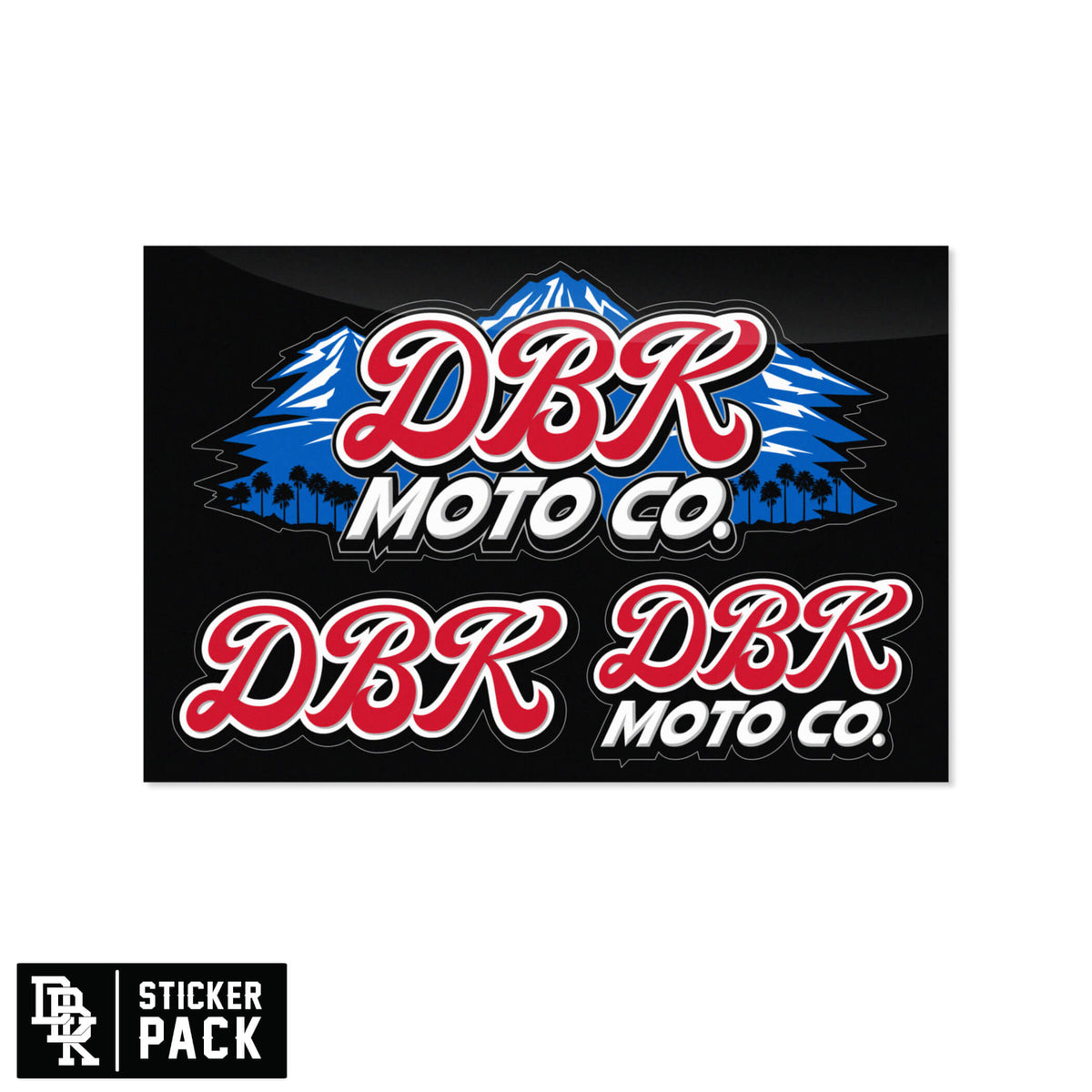 Rippin the Rockies | DBK Sticker Pack | Fast, Worldwide Shipping