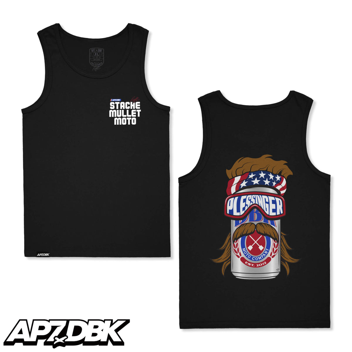 Mullet Madness | AP7 x DBK | Tank Tops – Dirt Bike Kidz
