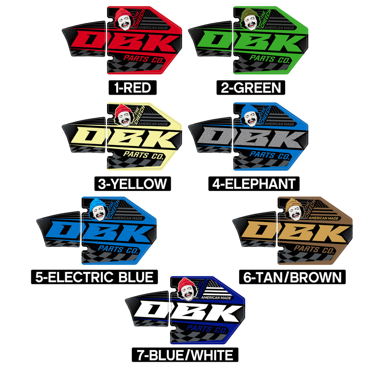 DBK Cheech Exhaust | Custom Decals | Fast, Worldwide Shipping