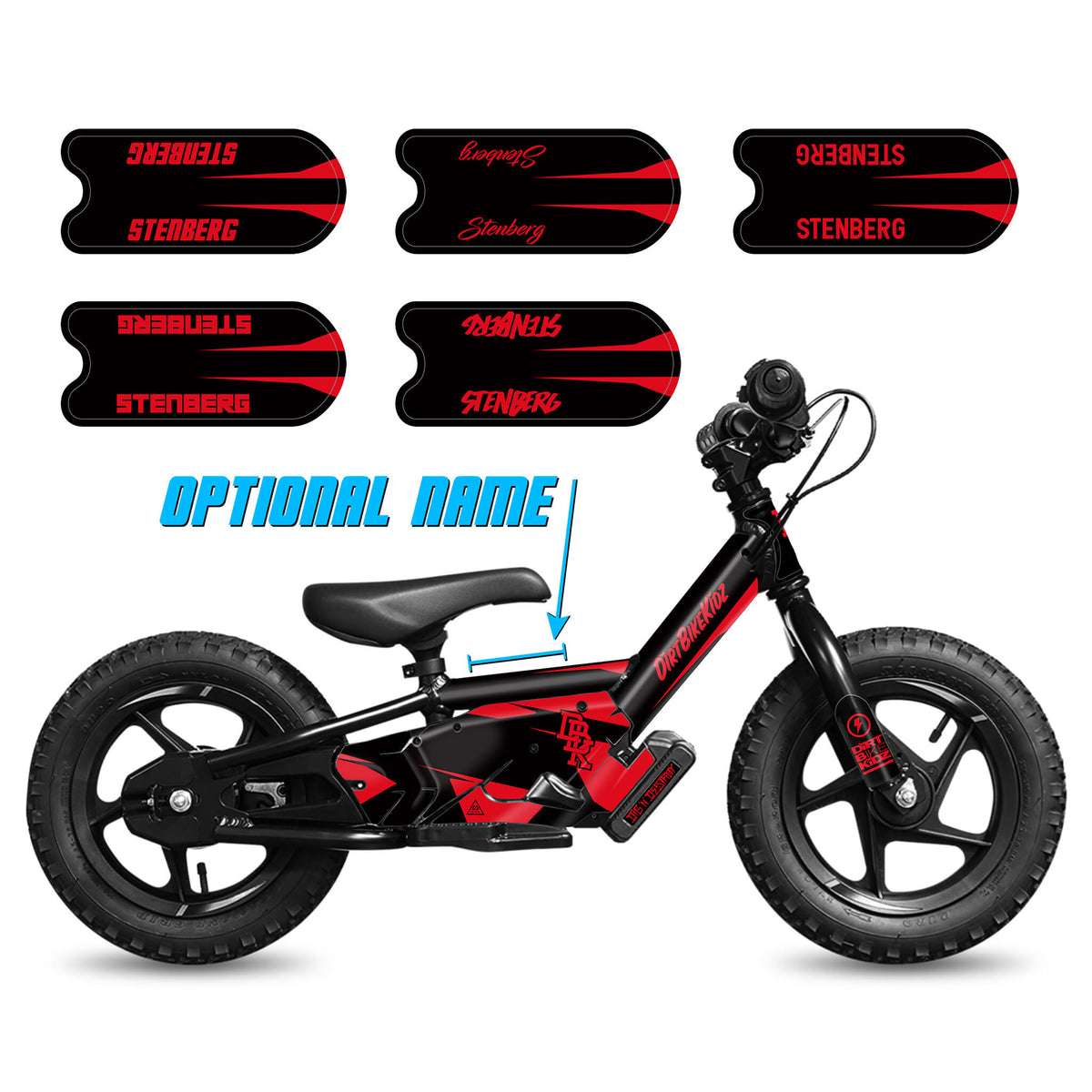 Customizable Stacyc Graphics | Dirt Bike Kidz | Motocross Graphics