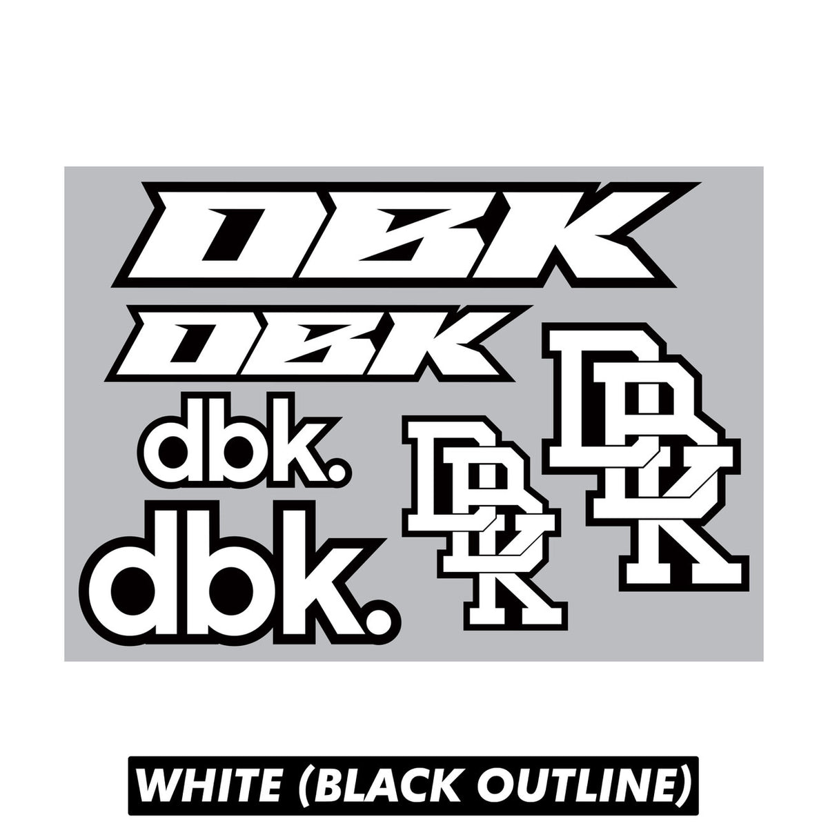 Race Pack | DBK Jersey Iron-Ons | Fast, Worldwide Shipping